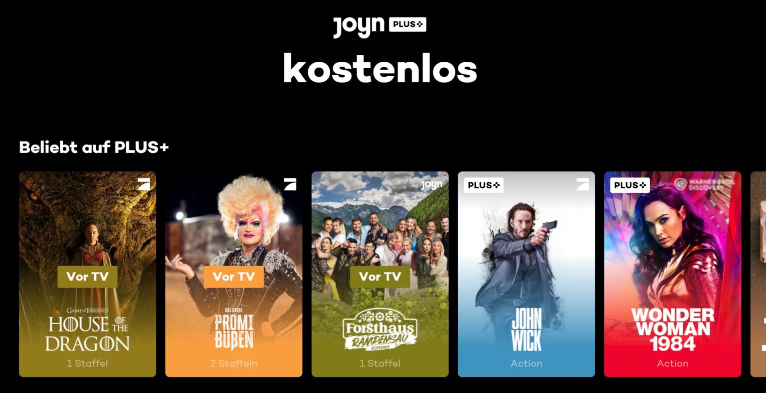 Joyn Probemonat - kostenlos Joyn streamen - So geht's - Probeabo.stream